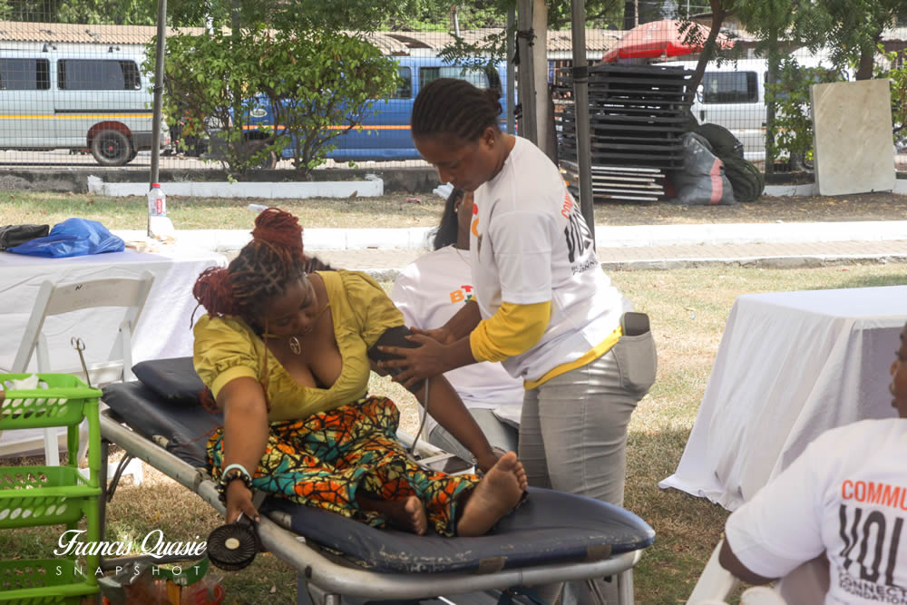 AfroFuture Community Health Fair Screens Market Women at Accra Business ...